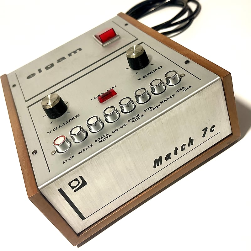 Elgam Match 7c - *rare vintage drum machine* | Reverb