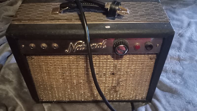 National Model 1210 1964 Vintage Tube Amp 1x8 | Reverb