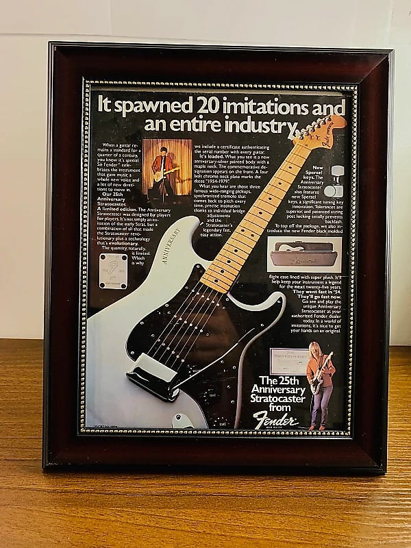 |Original|1979 Fender Guitars Color Promotional Ad for Fender | Reverb
