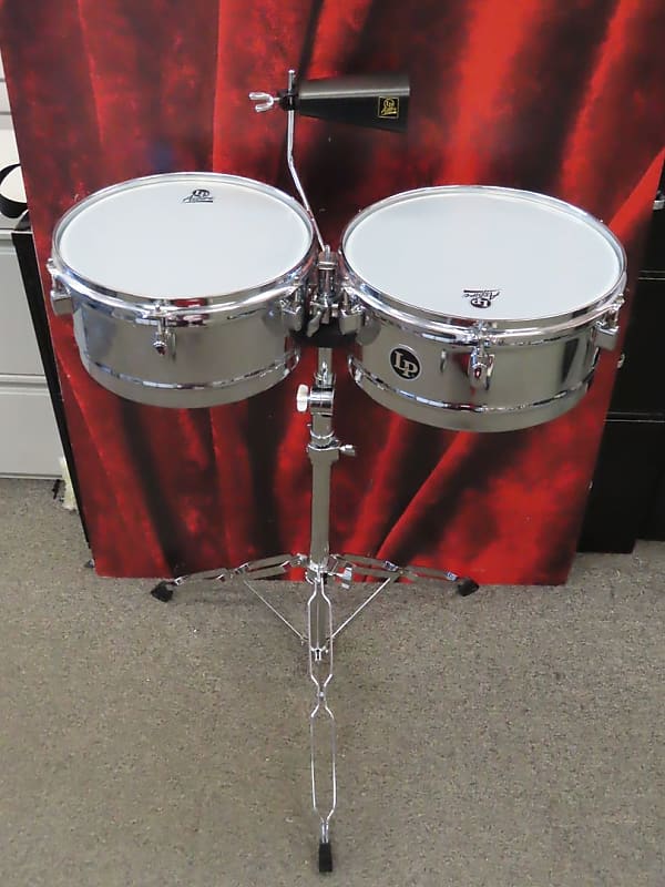 Latin Percussion Aspire Timbales w/ Stand (Edison, NJ) | Reverb