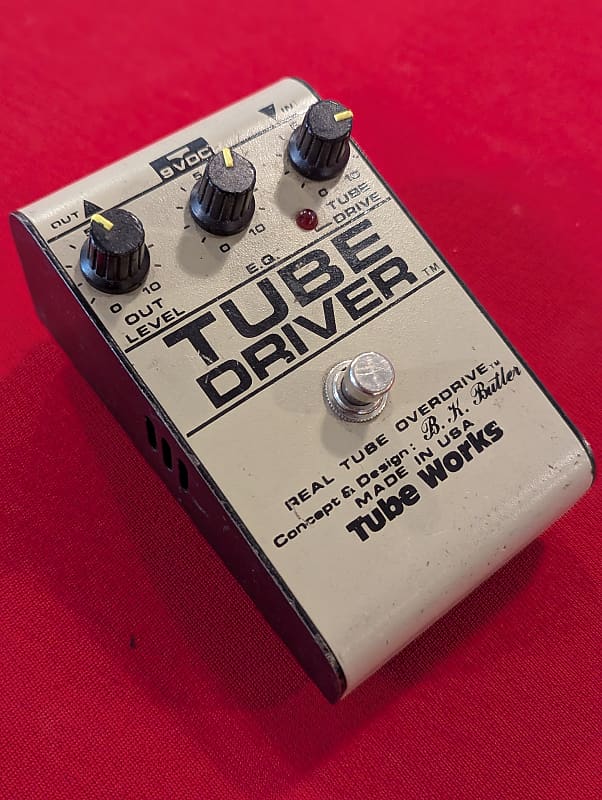 B.K. Butler Tube Works Tube Driver 1980's - Cream | Reverb