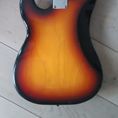 Maya Telecaster Bass Lipstick Pickup 1970s Sunburst | Reverb