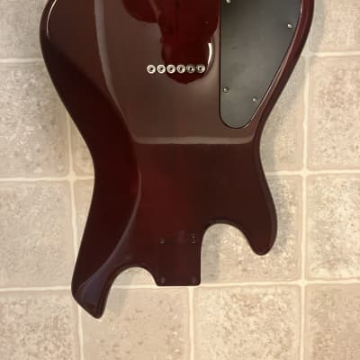 Warmoth Musiclander 2021 - Transparent Red | Reverb