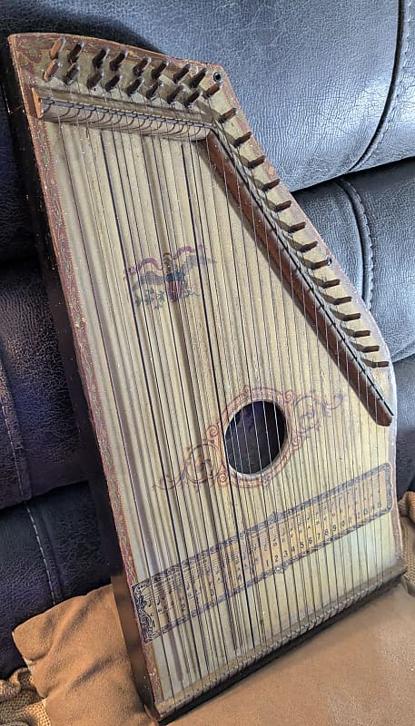 Vintage Menzenhauer/ Schmidt Zither/ 1890's..w/ Accessories | Reverb