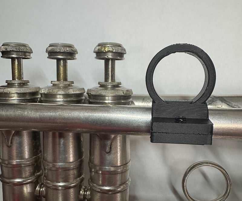 3D-Printed Trumpet Pinky Ring Attachment – Easy Leadpipe Fix | Reverb