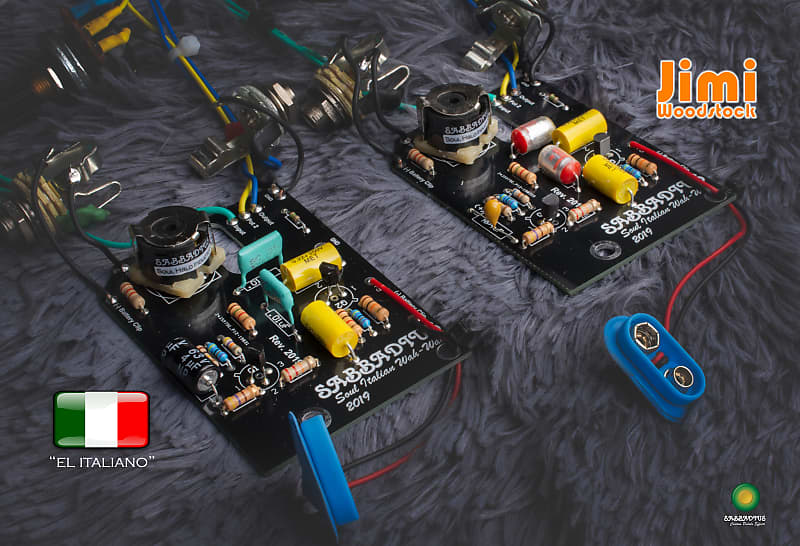 Sabbadius Soul Italian DROP-IN Wah-Wah Kit 2019 | Reverb