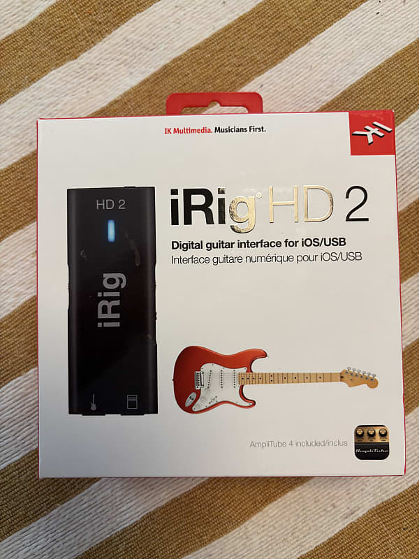IK Multimedia iRig HD 2 Mobile USB Guitar Interface 2010s - | Reverb