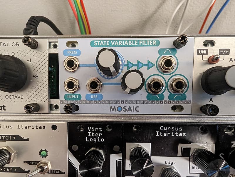 Mosaic 1u State Variable Filter - White | Reverb