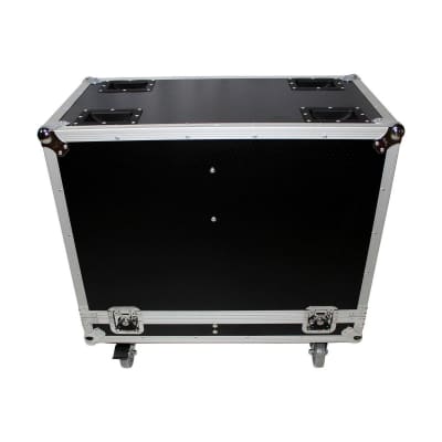 ProX Flight/Road Case with 4 Casters for 2x QSC KLA12 | Reverb