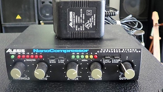 Alesis nano Compressor 1997 black | Reverb