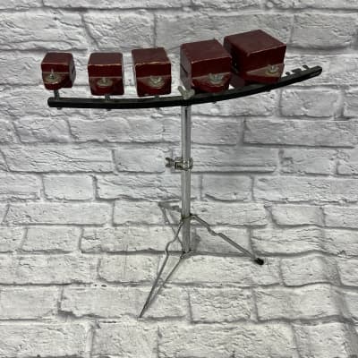 Suzuki Red Temple Blocks | Reverb