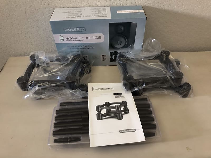 IsoAcoustics ISO-L8R 155 Studio Monitor Isolation Stands | Reverb