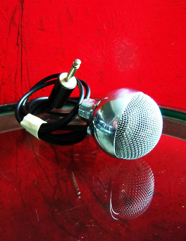 Vintage 1950's Electro Voice 920 crystal microphone polished | Reverb