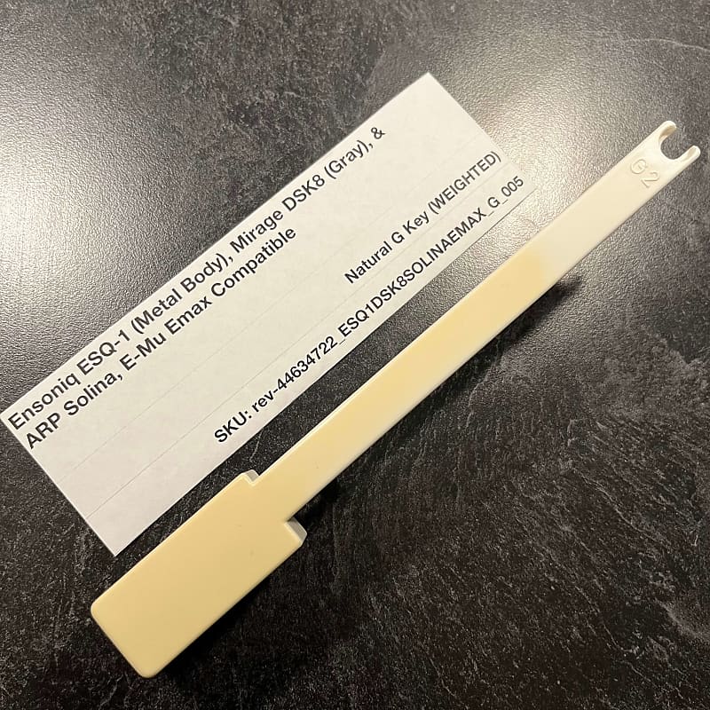 Ensoniq Replacement Weighted G Key (Ensoniq Keybeds) for | Reverb