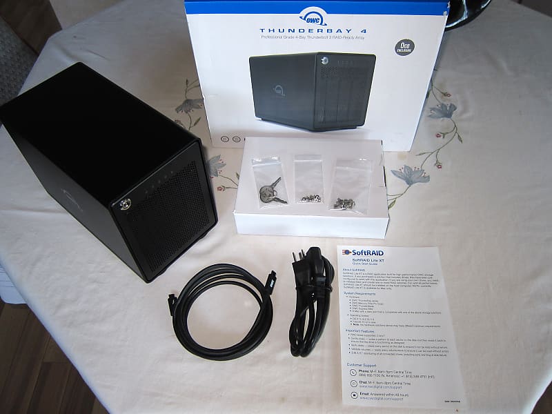 OWC Thunderbay 4 Thunderbolt 3 RAID Software - New open box - | Reverb