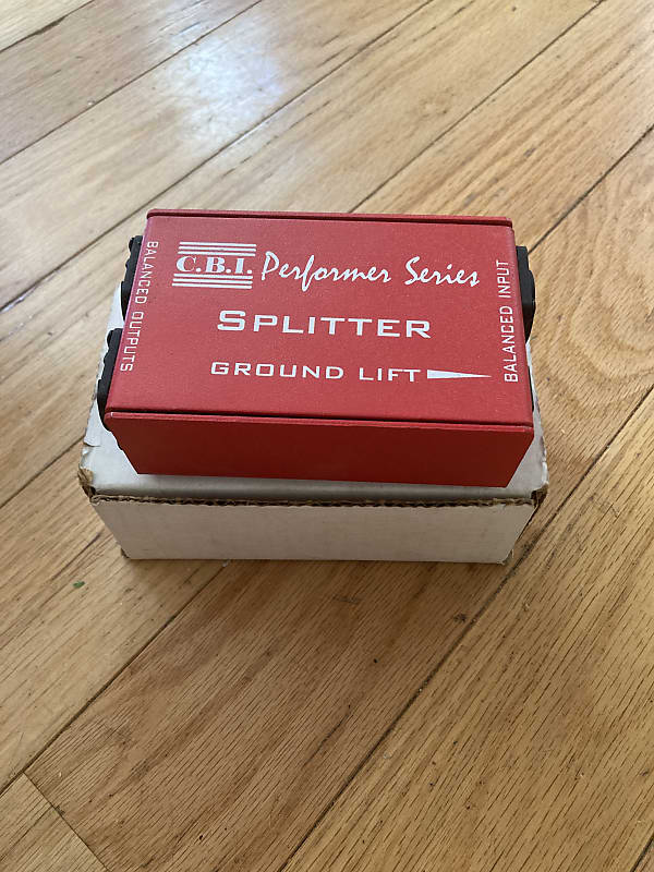 CBI performer series Microphone splitter with ground lift | Reverb