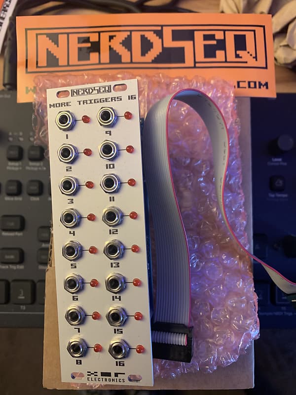 Xor Electronics 16 Triggers Silver NerdSeq Expander | Reverb