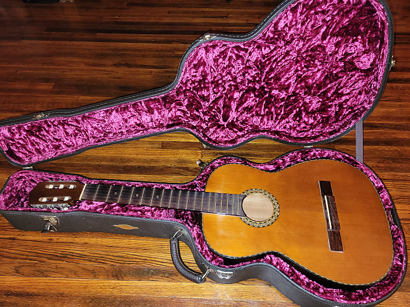 1970s Handmade Classical Natural guitar with Taylor acoustic | Reverb