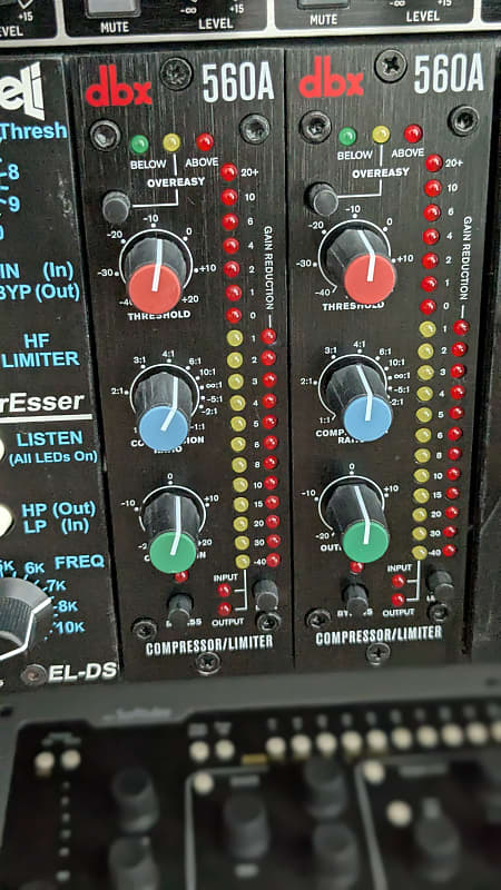 dbx 560A 500 Series Compressor Limiter Pair 2010s - | Reverb Australia