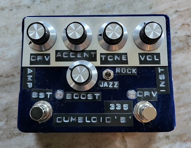 Shin's Music Dumbloid 'B' 335 Overdrive and Boost pedal 2016 | Reverb