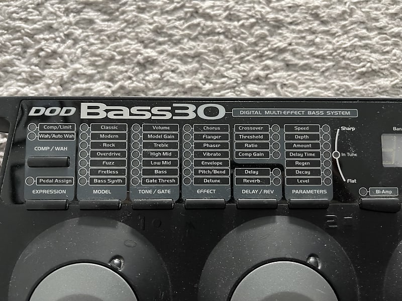 DOD Bass30 Digital Multi Effect Bass Guitar System | Reverb France