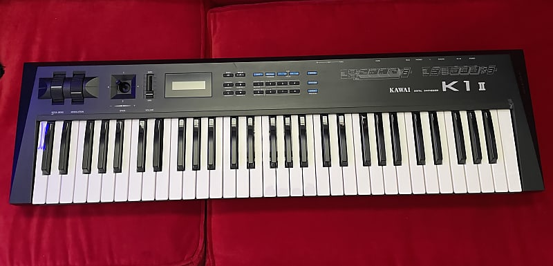 Kawaii K1 ii PCM waveform synthesizer 1989 1 owner with case | Reverb