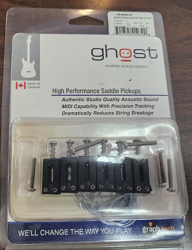 Graph Tech Ghost Pickups Strat and Tele 7 String w ResoMax | Reverb
