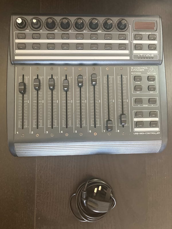 Behringer B-Control BCF2000 USB MIDI DAW Fader Controller | Reverb UK Behringer B-Control BCF2000 USB MIDI DAW Fader Controller | Reverb UK