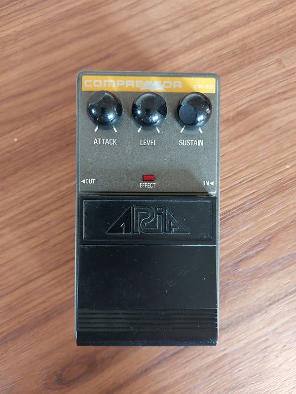 Aria Compressor 1980's - Black | Reverb