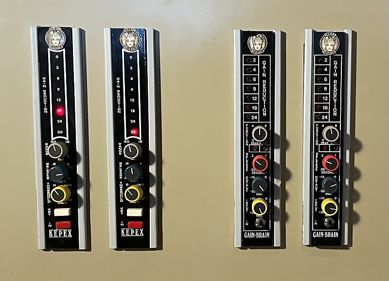 Vintage Allison Research 2 Gain Brain compressor/limiter and | Reverb