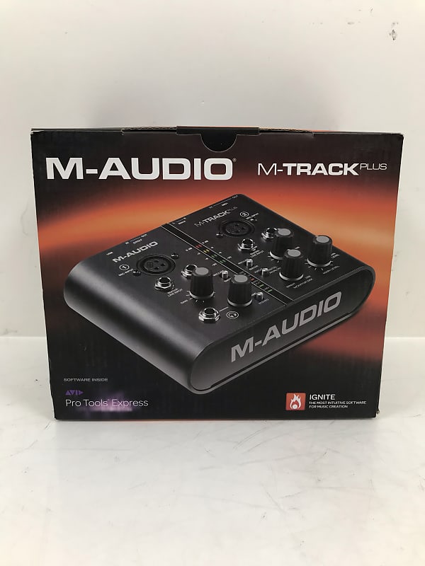 M-Audio M-Track Plus USB Audio Interface | Reverb