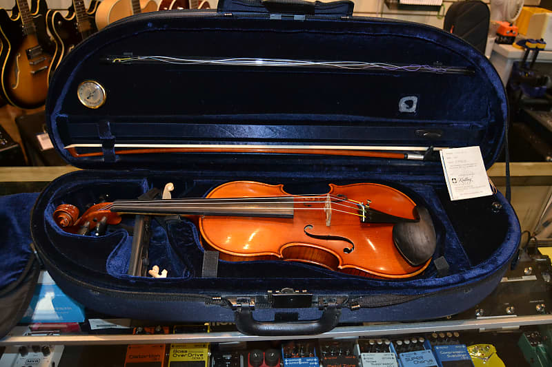 Knilling Franz Sandner 61F 2001 4/4 violin with case, bow, | Reverb