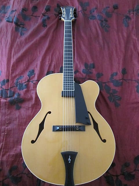 Custom Megas Archtop Jazz Guitar - Spartan 1999 Natural | Reverb