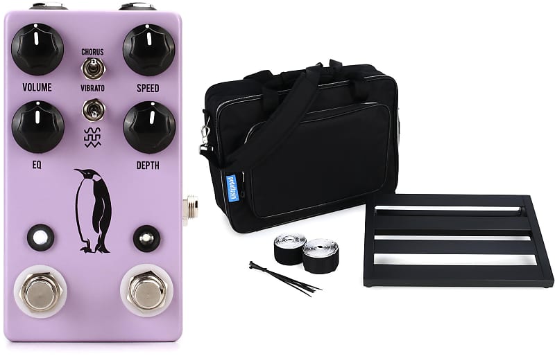 JHS Emperor V2 Chorus / Vibrato Pedal with Tap Tempo Bundle | Reverb