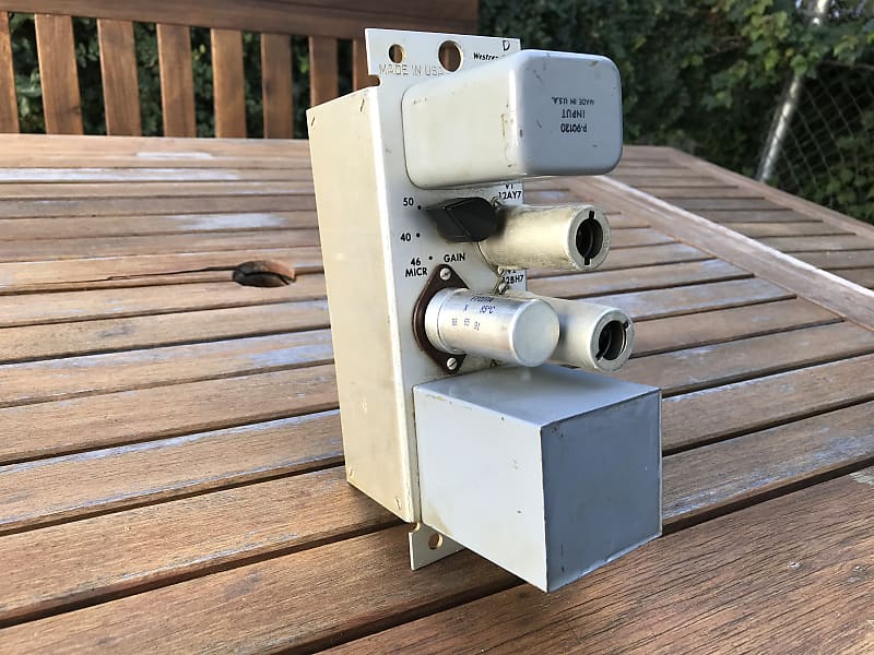 Vintage Westrex RA-1554B Mic And Line amplifier | Reverb