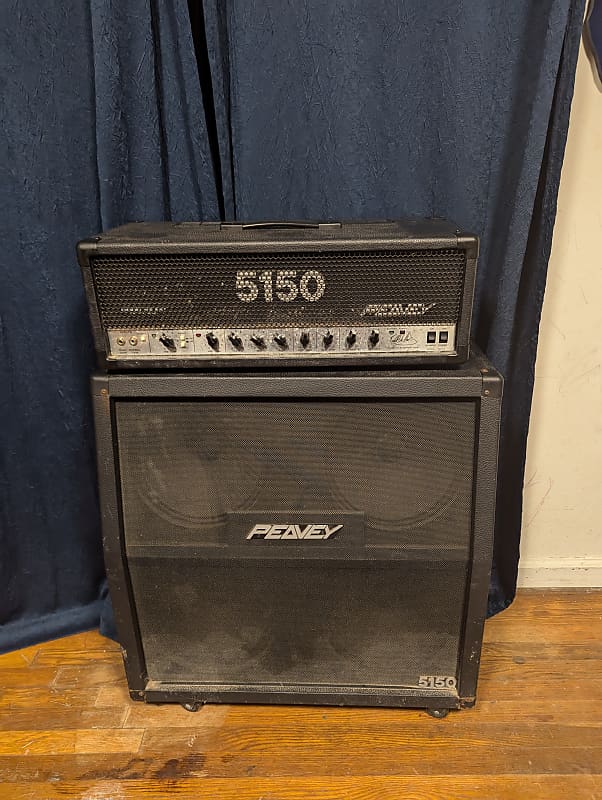 PEAVEY 5150 Eddie Van Halen EVH Signature/Script Half Stack | Reverb