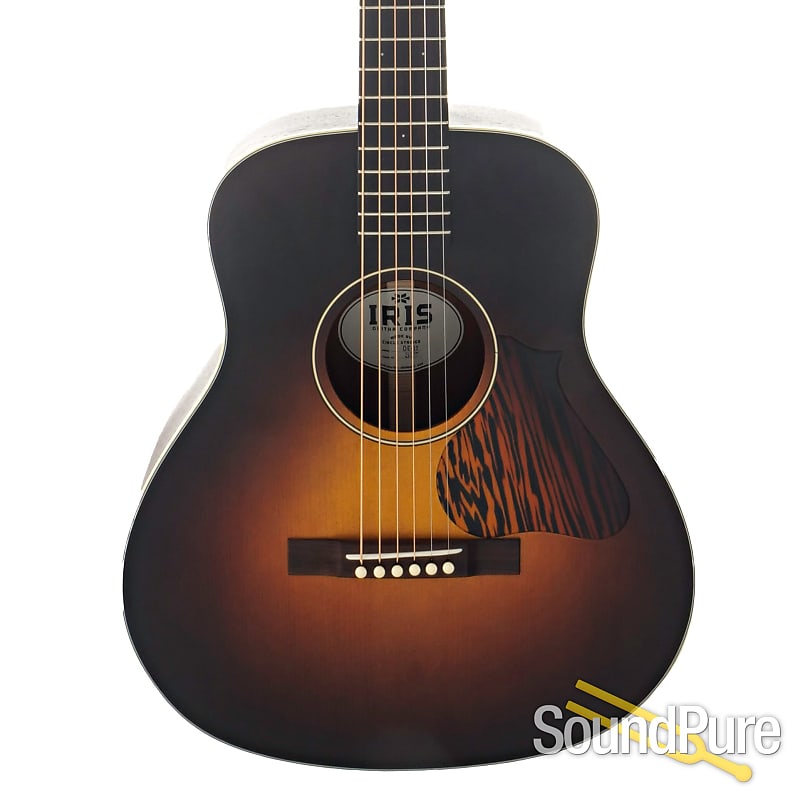 Iris SG-11 w/ K&K Pure Mini Acoustic Guitar #527 - Used | Reverb