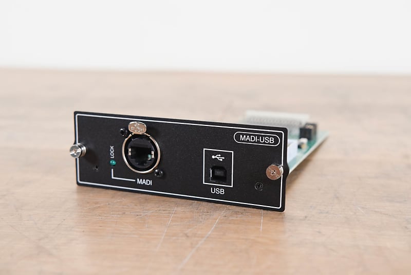 Soundcraft MADI-USB Si Option Card (church owned) CG00NWB | Reverb