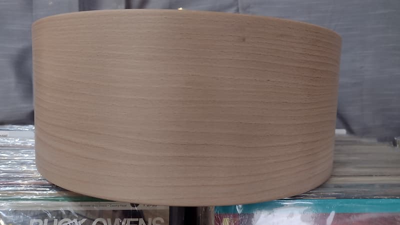 14x5.75 Beech Steam Bent Solid Raw Bare Snare Drum Shell By | Reverb