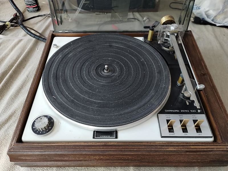 Garrard Zero 100 turntable for parts or repair. - 1960's | Reverb