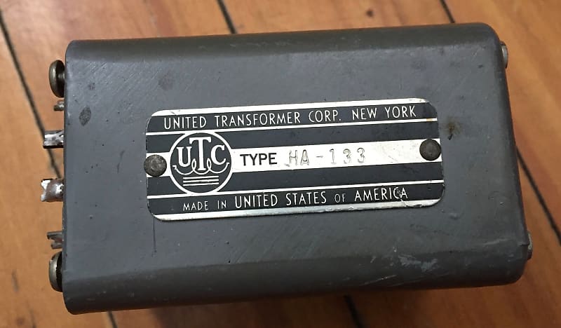 UTC HA-133 Classic Input Transformer 1950s | Reverb Canada