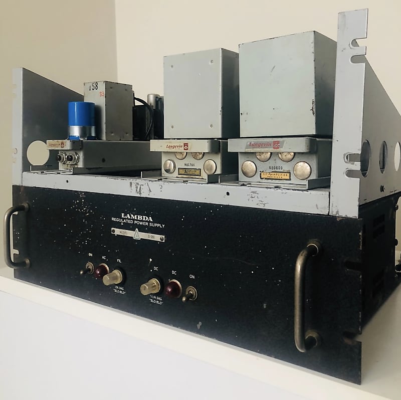 Rare 1949 Langevin Tube Preamplifier Rack w/117-A & 116-A | Reverb UK