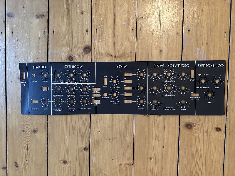 Moog Model D Frontpanel Replacement | Reverb