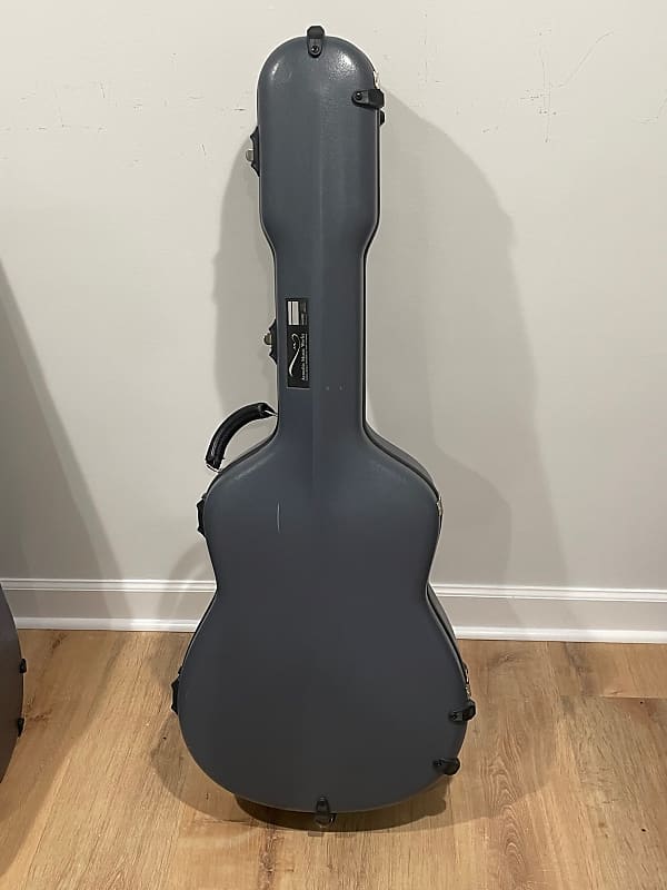 Calton Cases Dreadnaught 2010s - Gray with Green Interior | Reverb