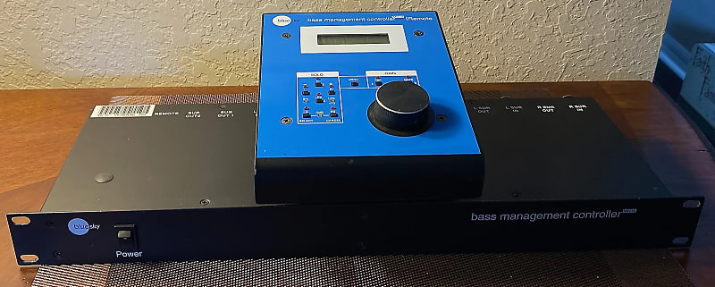 Blue Sky BMC MK III - Bass Management Remote Control- Blue | Reverb