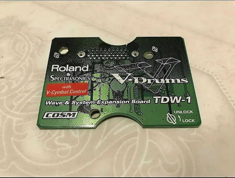 Roland TD-10 TDW-1 EXPANSION CARD TD10 VDRUM | Reverb