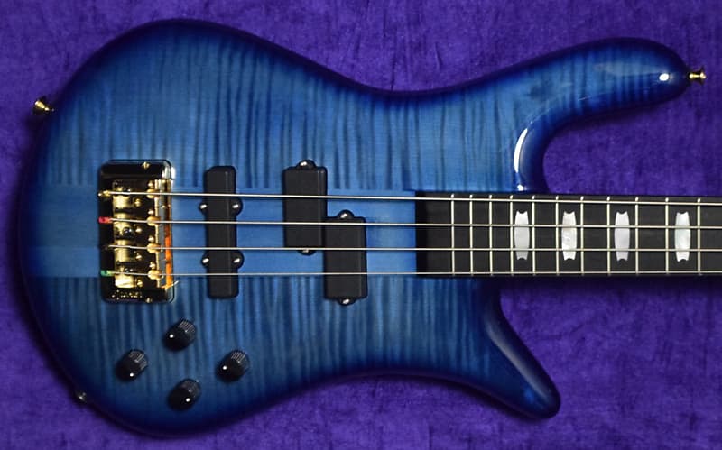 Spector Euro 4LT, Blue Fade Gloss / Ebony.*On Order ETA July | Reverb