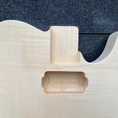 HH Unfinished Mahogany Wood Telecaster Tele Style Body with | Reverb