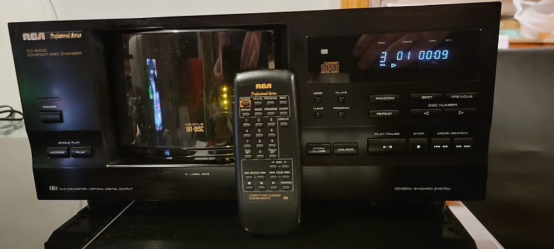 RCA CD-9400 100+1 JUKEBOX CD PLAYER w/Remote | Reverb