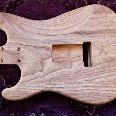 Warmoth Stratocaster body - Roasted Ash | Reverb